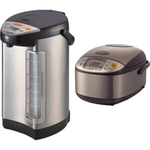 zojirushi water boiler and warmer + micom rice cooker