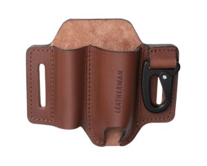 leatherman, ainsworth edc premium leather sheath, brown, medium