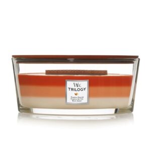 woodwick pumpkin gourmand ellipse candle