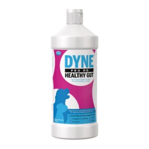 petag dyne pro hg healthy gut for dogs & puppies 8 weeks & older - 32 oz - high calorie liquid nutritional supplement with pre- & post-biotics - supports endurance & gut health - sweet vanilla flavor