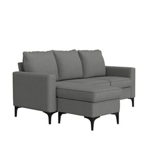 hillsdale alamay upholstery, sectional sofa, smoke