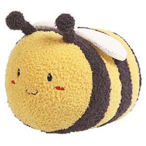 arelux 10in soft bee stuffed animal plush toy cute fuzzy bumblebee plushies doll realistic cartoon honeybee anime pillow room decor birthday for kids friends boys girls