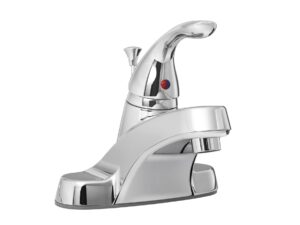 proflo pfwsc3017 1.2 gpm centerset bathroom faucet with pop-up drain assembly