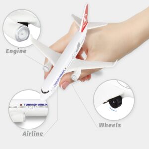 Joylludan Model Planes Turkey Airplane Model Airplane Plane Aircraft Model for Collection & Gifts