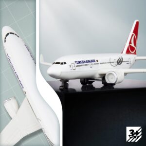 Joylludan Model Planes Turkey Airplane Model Airplane Plane Aircraft Model for Collection & Gifts