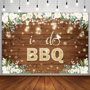 aibiin 7x5ft i do bbq backdrop for adults men women couples engagement bridal shower boho wedding rustic wooden photography background baby shower birthday party decorations banner photo booth props