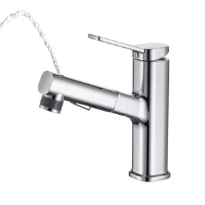 bathroom faucets with pull down sprayer single handle pull out bathroom faucet chrome bathroom sink faucet stainless steel bathroom faucets suitable for hot and cold water