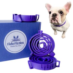 zen puppy - dog anxiety relief calming collar with dog safe essential oil lavender blend and dog appeasing pheromone (zen puppy) (3 pack)