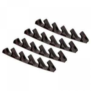 patikil chaise adjustment bracket, 4 pack 5 position lawn yard multi position back support adjuster for outdoor lounge patio, brown