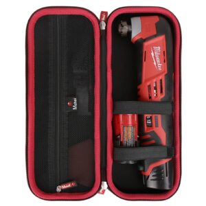 mchoi hard portable storage case fits for milwaukee 2426-20 m12 12 volt redlithium ion 20,000 opm variable speed cordless multi tool, case only