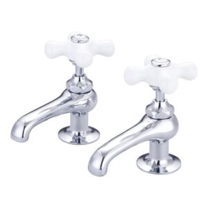 water creation traditional solid brass lavatory faucet in triple plated chrome