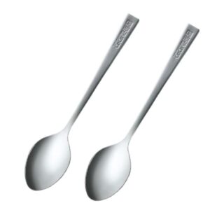 coco ichibanya original spoons (2 pcs), curry grade stainless steel, curry house coco-ichi (tokyo pantry)