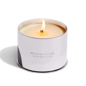 costa brazil | vela candle - luxury clean jungle scent - brazilian botanicals - 100% natural, plant-based wax - 60-hour burn time - 1ct, 16.5 oz.