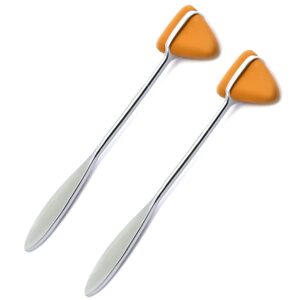 aaprotools 2 pack taylor reflex hammer, taylor neuro hammer，7-1/2-inch (orange)