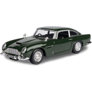 db5 rhd (right hand drive) dark green timeless legends series 1/24 diecast model car by motormax 79375