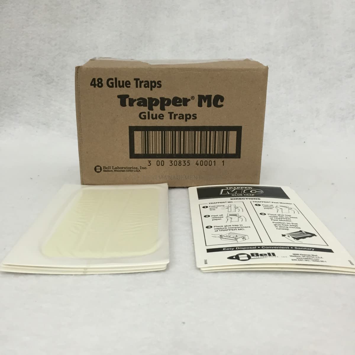 Bell Labs - Trapper MC Glue Boards - 48 Boards (case)