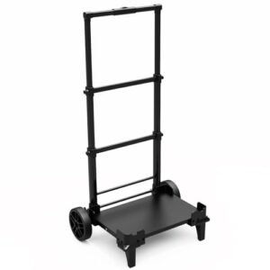 oupes hand truck sturdy roll cart for mega 1, mega 2, 2400w power station, to make easy moving, easier telescopic handle and go anywhere wheels, also use with1800w/1200w power stations