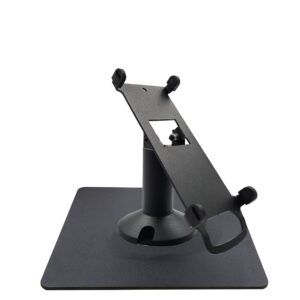 dccstands dejavoo p3 low freestanding swivel and tilt stand with square plate