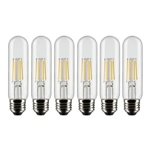 satco s21344/06 5.5-watt led e26 light bulbs, 2700k, 15000 hour rating, dimmable