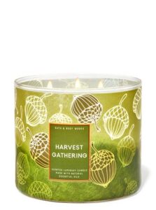 harvest gathering 3 wick candle 14.5 oz / 411 g