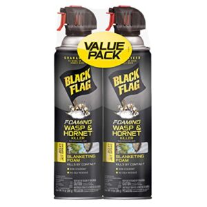 black flag foaming wasp and hornet twin pack