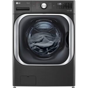 lg wm8900hba 5.2 cu. ft. black steel front load washer