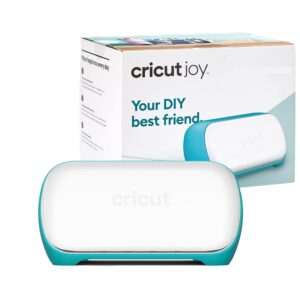 cricut joy machine & digital content library bundle - includes 30 images in design space app - portable diy smart machine for creating customized cards, crafts, & labels