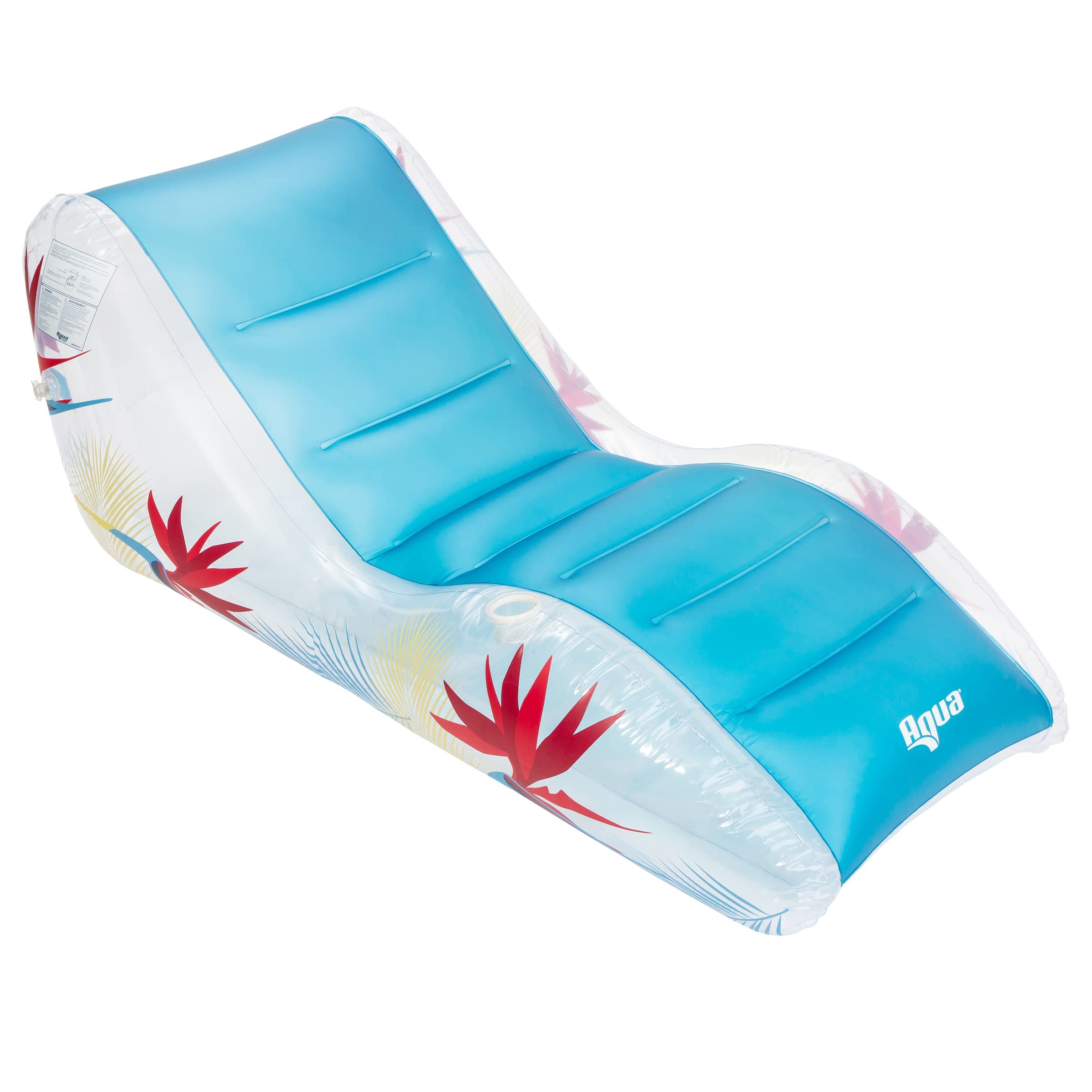 New Aqua Paradise Zero Gravity Pool Recliner Lounge – Bird of Paradise Pool Float Lounger with Cup Holder – The Ultimate Pool Chair