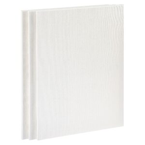 3 count 18” x 24” super value canvas by artist's loft necessities - acid free cotton canvas for paint, acrylic, & oils - 1 pack