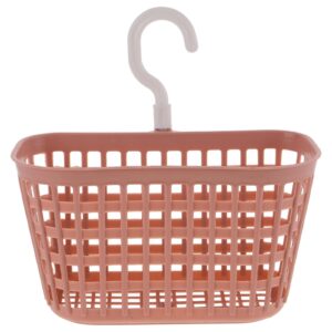 cabilock plastic shower rotatable storage hook holder,rotatable sponge dish supplies toy accessories basket,for scrubber candy pink basket rack bathroom hanging with bath tote cosmetics