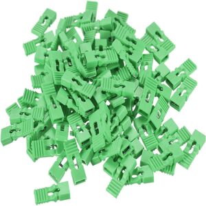 aimpgstl 50pcs 2.54mm pin header jumper cap lengthened short circuit connection cap mini micro jumper bridge plug, circuit board jumper cap shunts short circuit cap for arduino