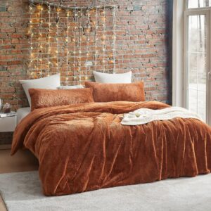 byourbed yellowstone country - coma inducer® oversized king duvet cover set - auburn earth