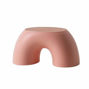 lan zhang gui kid stool children's stool rainbow stool foot stool is suitable for living room bedrooms, study, kitchen and bathroom, etc. (pink)