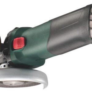 Metabo 4-1/2-Inch / 5-Inch Variable Speed Angle Grinder, 2,000-7,600 RPM, 14.5 Amp, Electronics, Slide Switch (Locking), Safety Clutch, M-Quick Wheel Change, WEV 17-125 Quick Inox, 600517420, Green