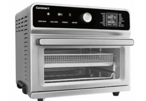 cuisinart digital airfryer toaster oven.0.6 cu.ft. (17l). ctoa-130pc3 silver