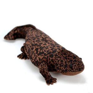 tiny heart simulation salamander plush toy, 19.68inch soft and cute salamander stuffed animal plush toy cute and fun children gift home decoration throw pillow