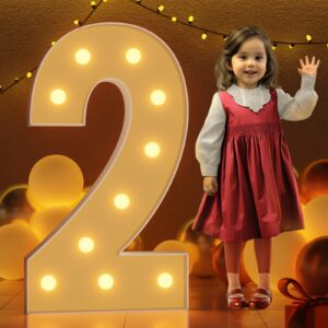 4ft marquee numbers, light up numbers letters, mosaic numbers for balloons, gaint marquee numbers, number 2 balloon, 12th 20th 21st 22nd birthday party decorations, 2025 graduation decorations