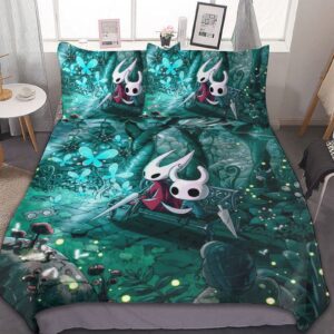 tzhimei 3-piece bedding set hollow_dark_knight ultra soft duvet cover with 2 pillowcase comforter sets 86"x70"