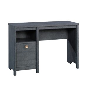 sauder dover edge home office desk, denim oak finish