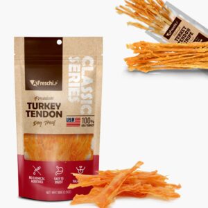 afreschi turkey tendon for dogs(flake+strip)