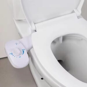 toilet seat bidet attachment fresh water spray non-electric bidet toilet attachment in white with self cleaning nozzle