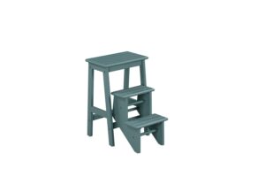 boraam niko 3-tier step stool, counter height, aspen valley