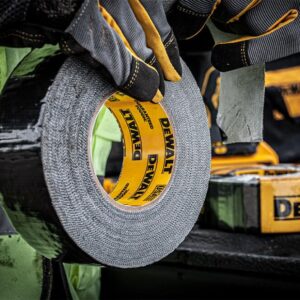 DEWALT Ultra-Tough Black Duct Tape, Single Roll, 1.88 in x 30 yd