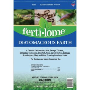 fertilome (16004) diatomaceous earth crawling insect control (4 lbs.)