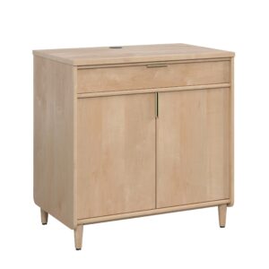 sauder clifford place library base, natural maple