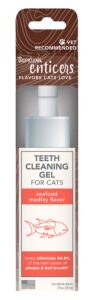 tropiclean enticers seafood medley teeth cleaning | gel 2oz