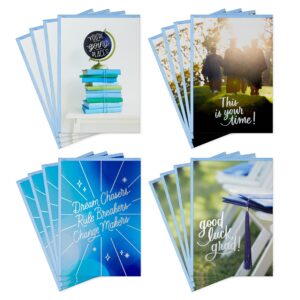 hallmark graduation cards assortment, you're going places (16 cards and envelopes, 4 designs