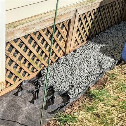 RutGuard Geocell 2inch Tall Gravel Stabilizing Grid Panels 230sf per Panel - Made in USA - Paver and Flagstone Base, Patios, Walkways, Trails, Landscaping, Shed Foundations - 1885lbs per SF Strength