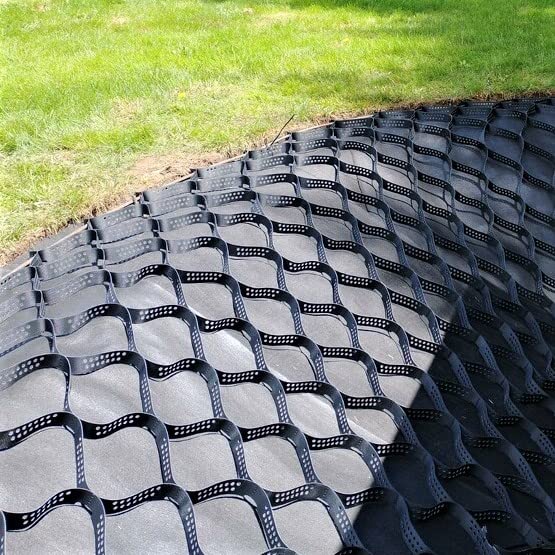 RutGuard Geocell 2inch Tall Gravel Stabilizing Grid Panels 230sf per Panel - Made in USA - Paver and Flagstone Base, Patios, Walkways, Trails, Landscaping, Shed Foundations - 1885lbs per SF Strength