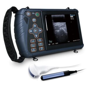 dawei s1 veterinary portable ultrasound machine for pregnancy vet handheld scanner b-ultra sound with probe for horse,cattle,pig,goat,dog,cat